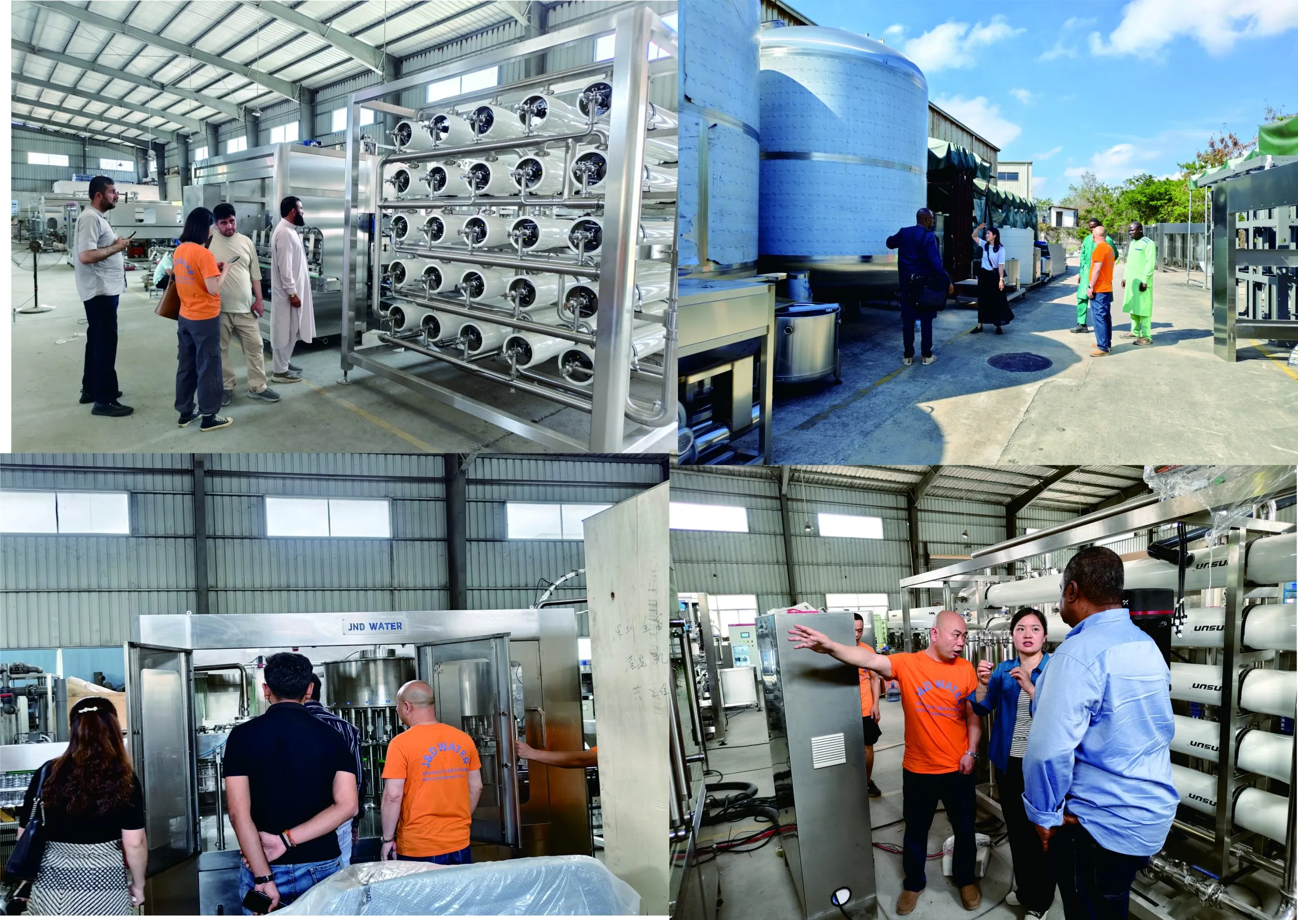 Global Business Exchange: JNDWATER Welcomes Guests from Canton Fair – JND WATER